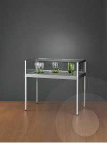 Table Display Cabinet With Legs